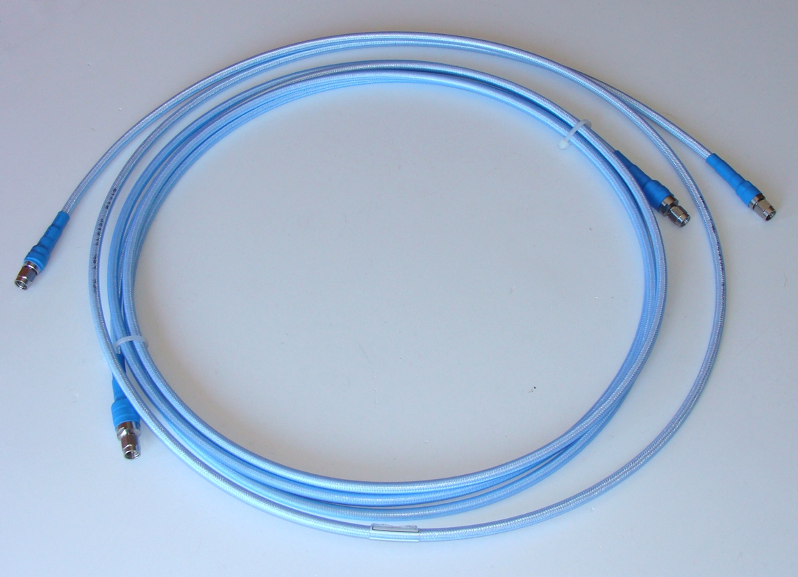 26.5 GHz long flex life test cable assemblies